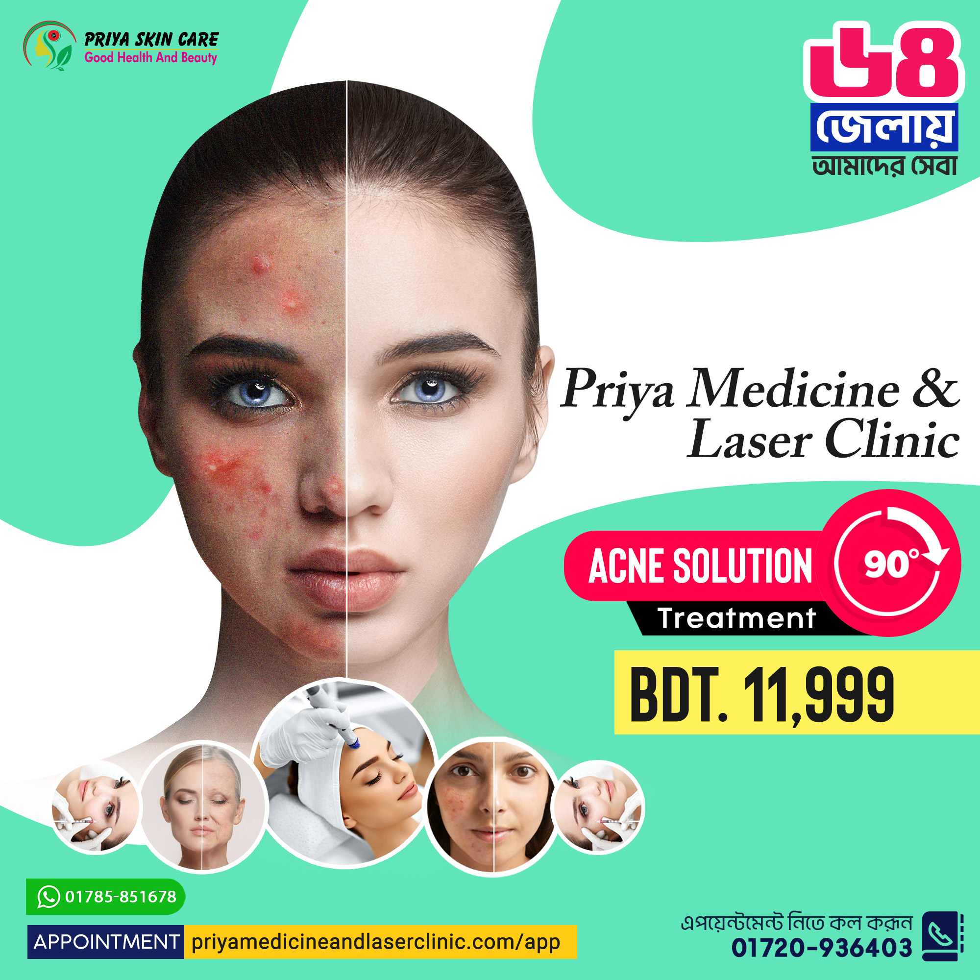 Acne Solution Treatment – Priya Medicine and Laser Clinic